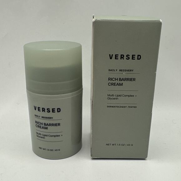 Versed | Skincare | Nib Versed Rich Barrier Cream Daily Recovery 5 Oz ...